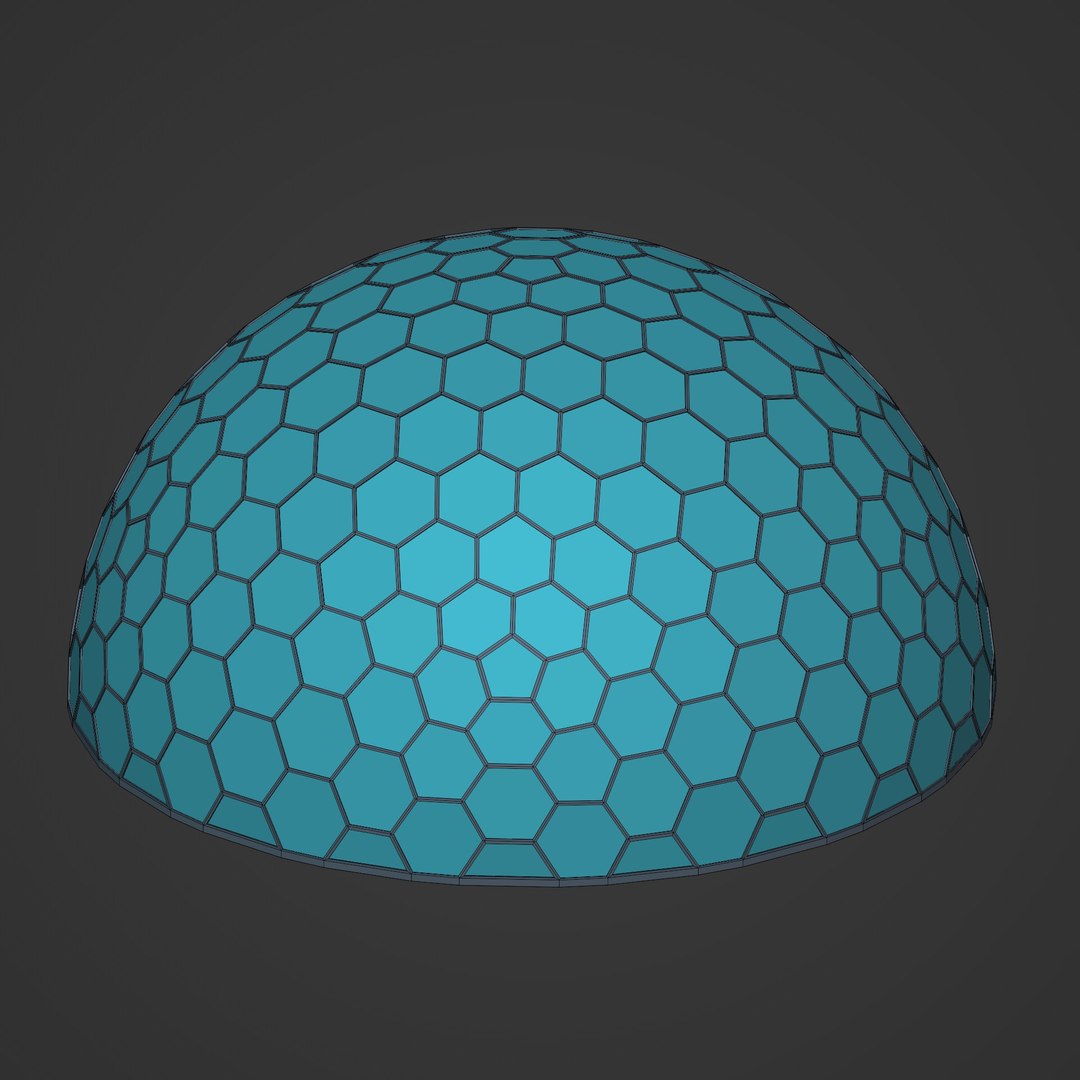 Geodesic Dome 3D Model - TurboSquid 1941972