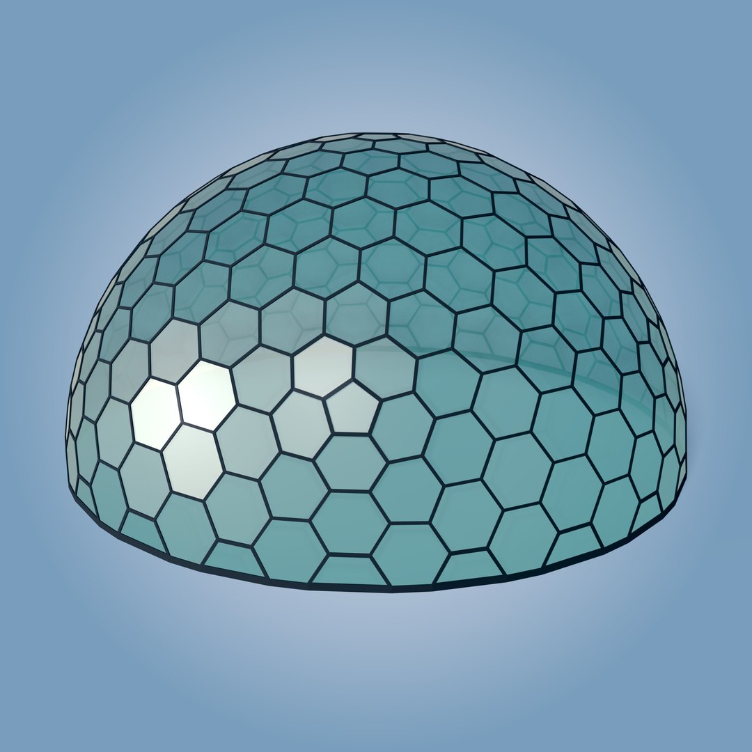 Geodesic Dome 3D Model - TurboSquid 1941972