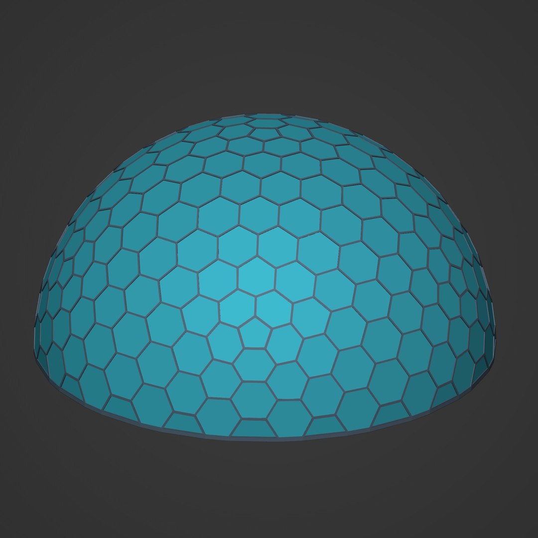 Geodesic Dome 3D Model - TurboSquid 1941972
