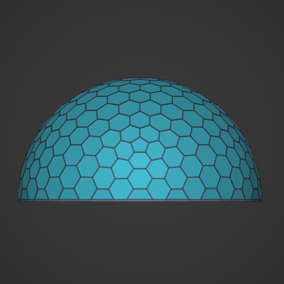 Geodesic Dome 3D Model - TurboSquid 1941972