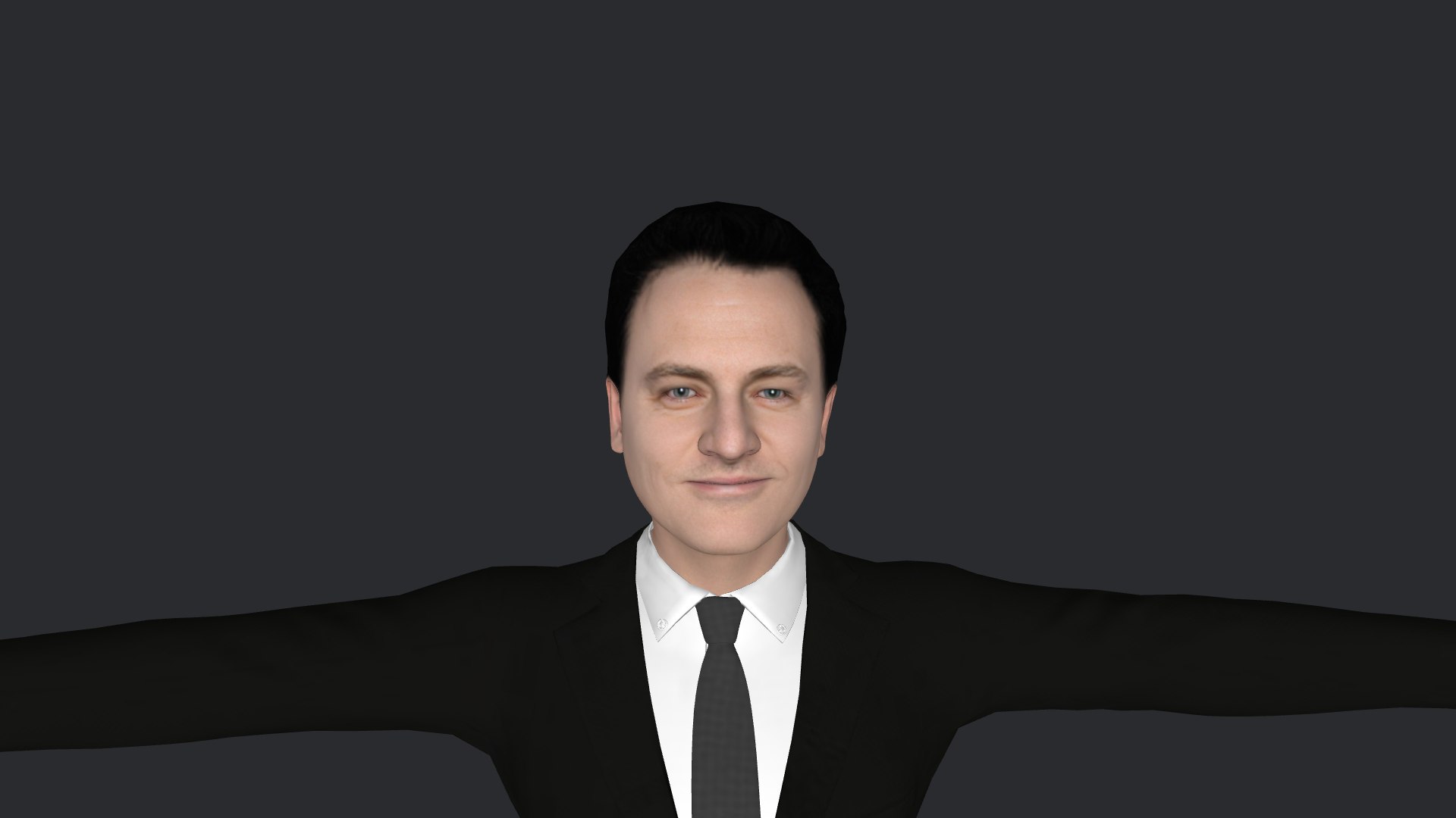 3D Matthew Perry Hyper Realistic Full Body Fully Rigged 3D Character ...