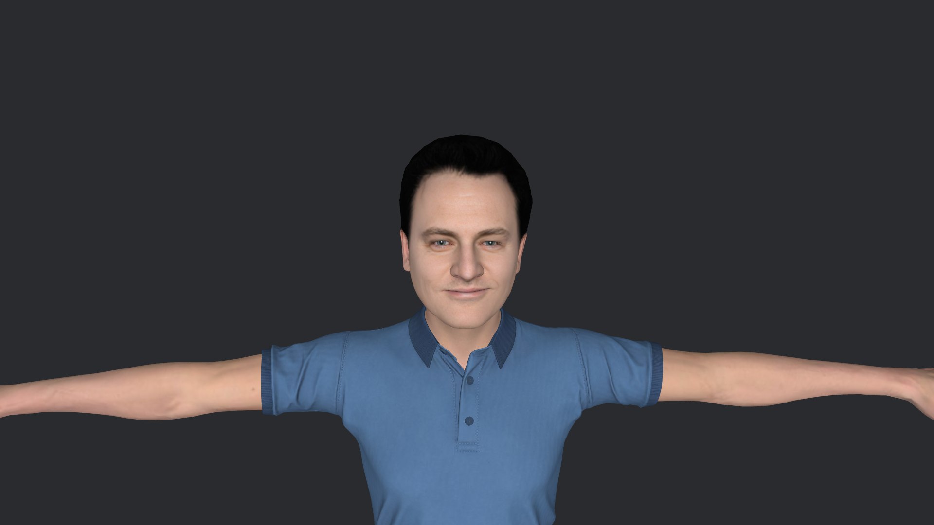 3D Matthew Perry Hyper Realistic Full Body Fully Rigged 3D Character ...