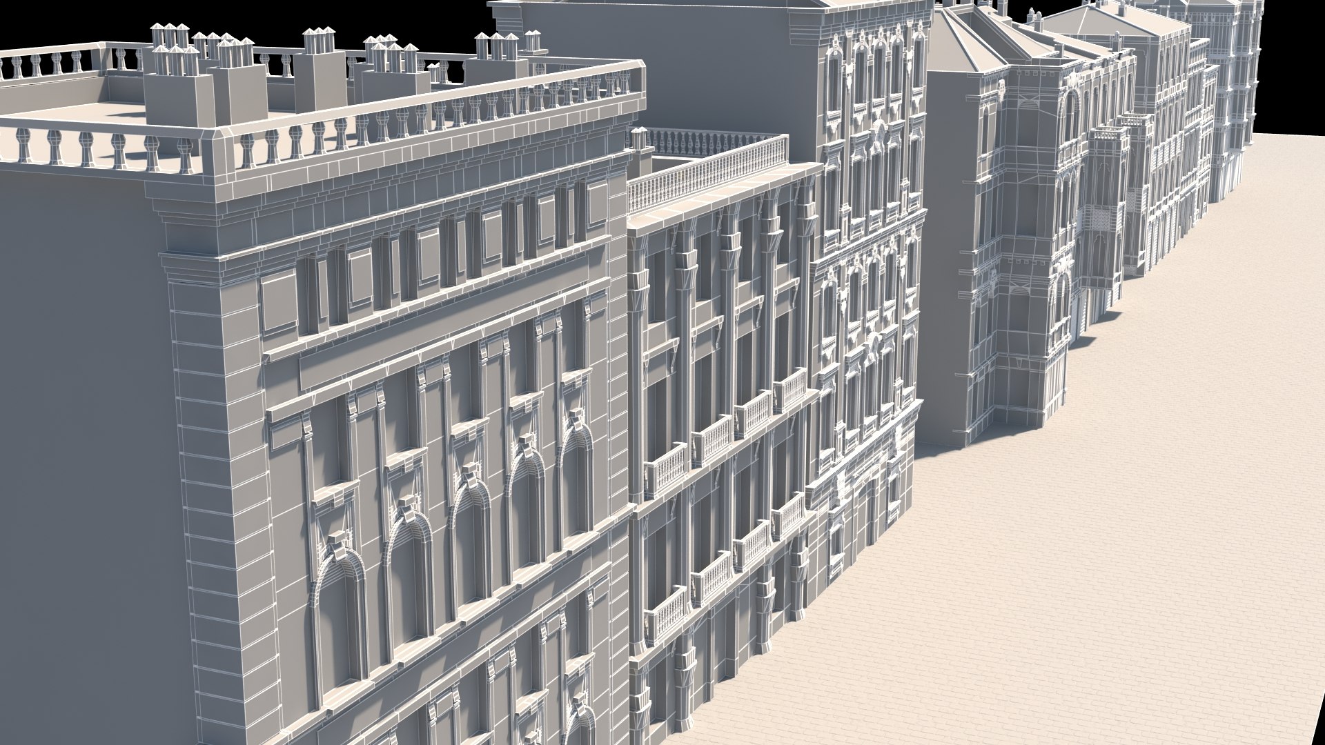 3D Buildings model - TurboSquid 1728036