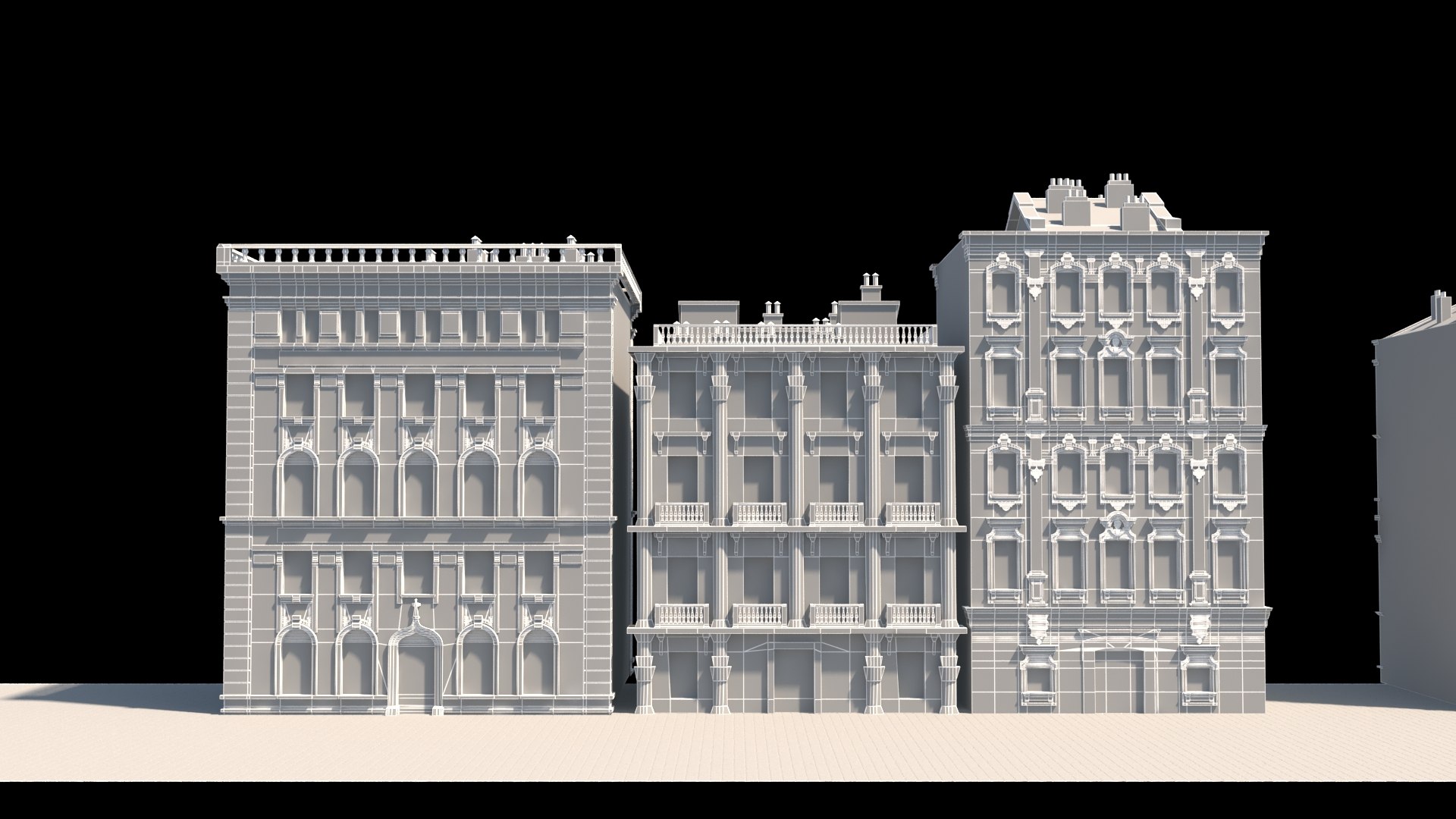 3D Buildings model - TurboSquid 1728036