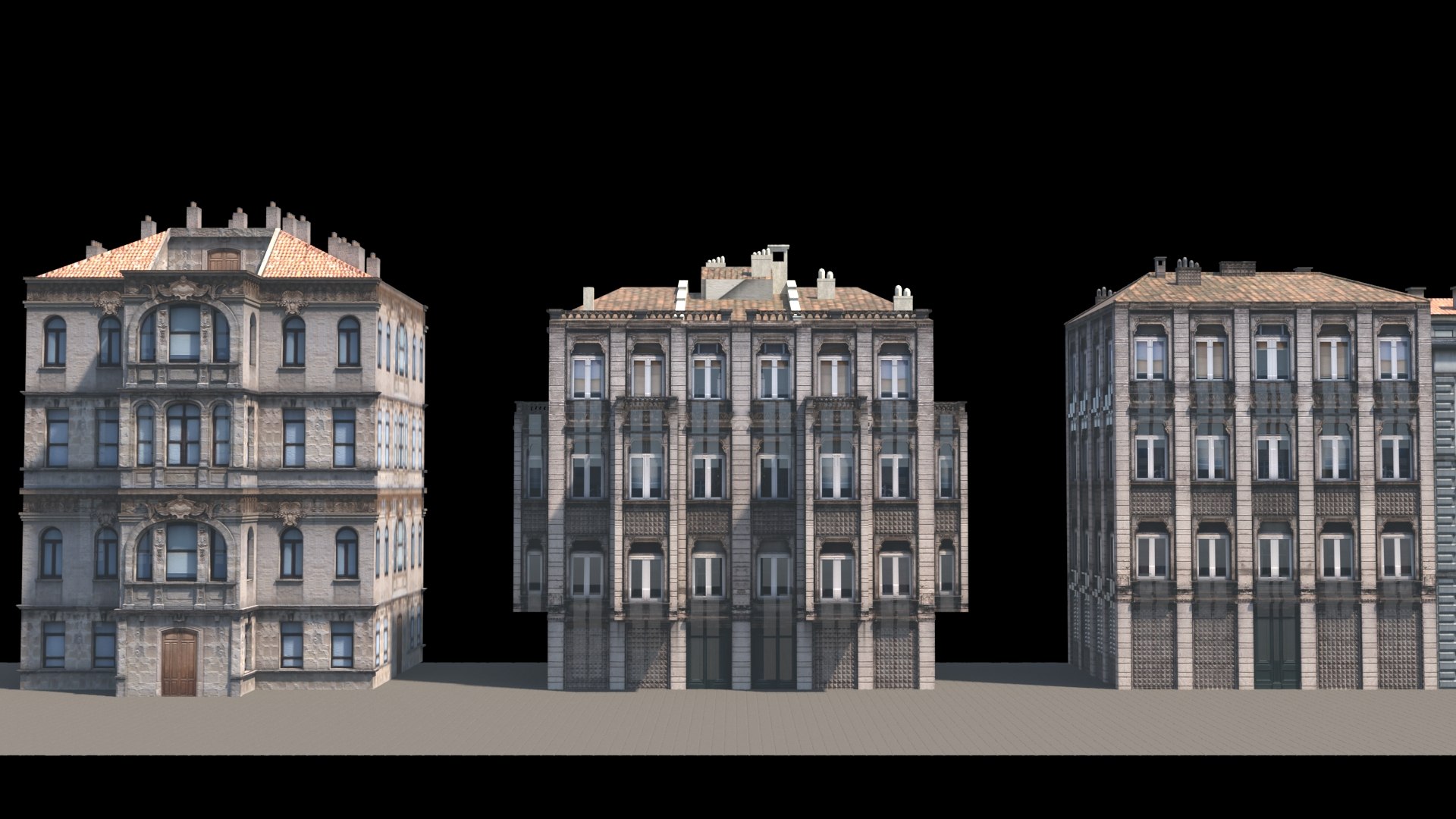 3D Buildings model - TurboSquid 1728036
