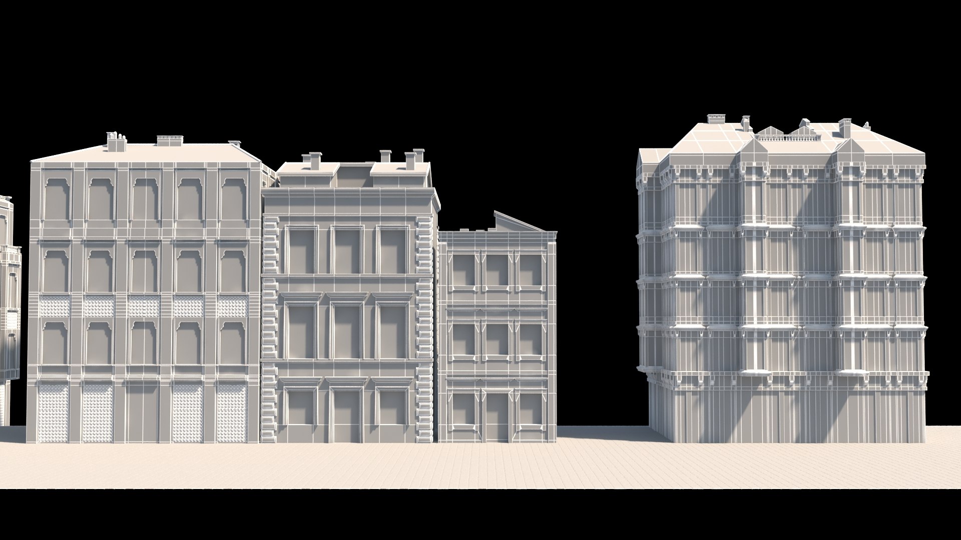 3D Buildings model - TurboSquid 1728036