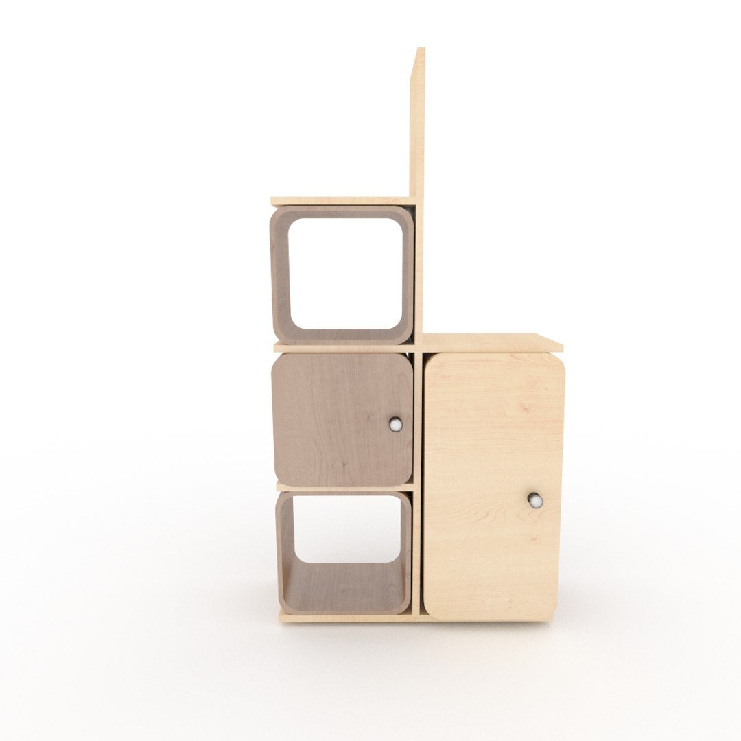 locker drawer 3d model