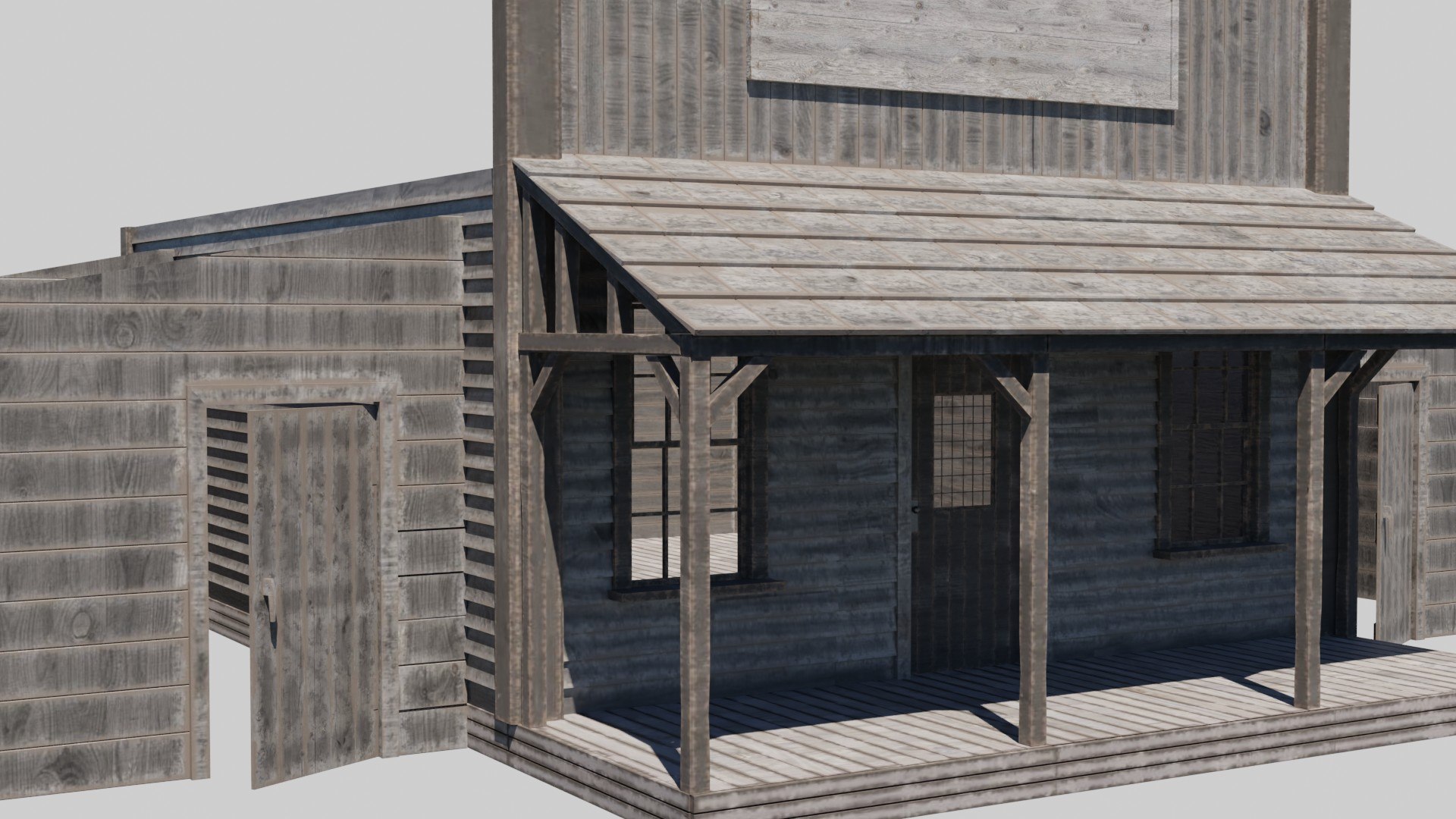 Western House Wst05 3D Model - TurboSquid 2059097