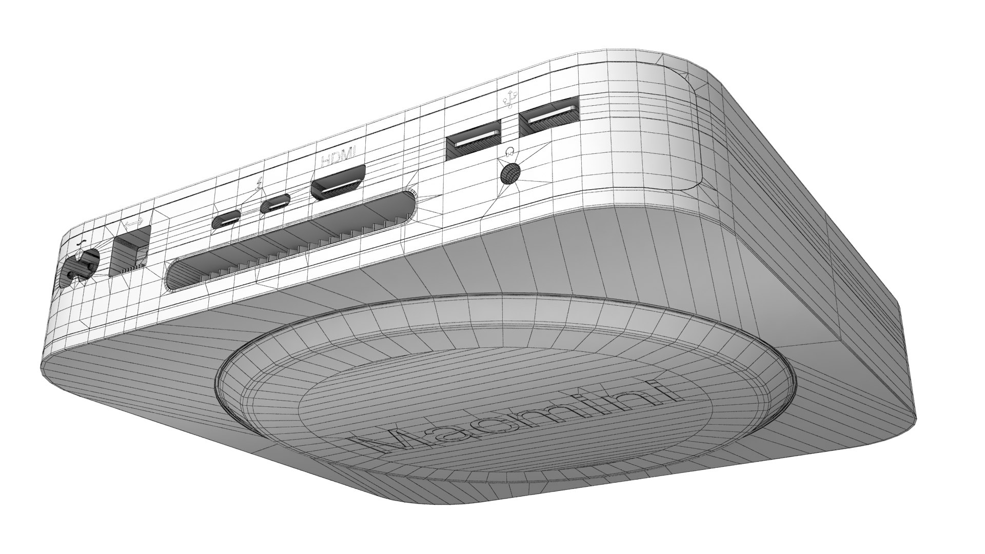 Applemacmini 3D - TurboSquid 2071372