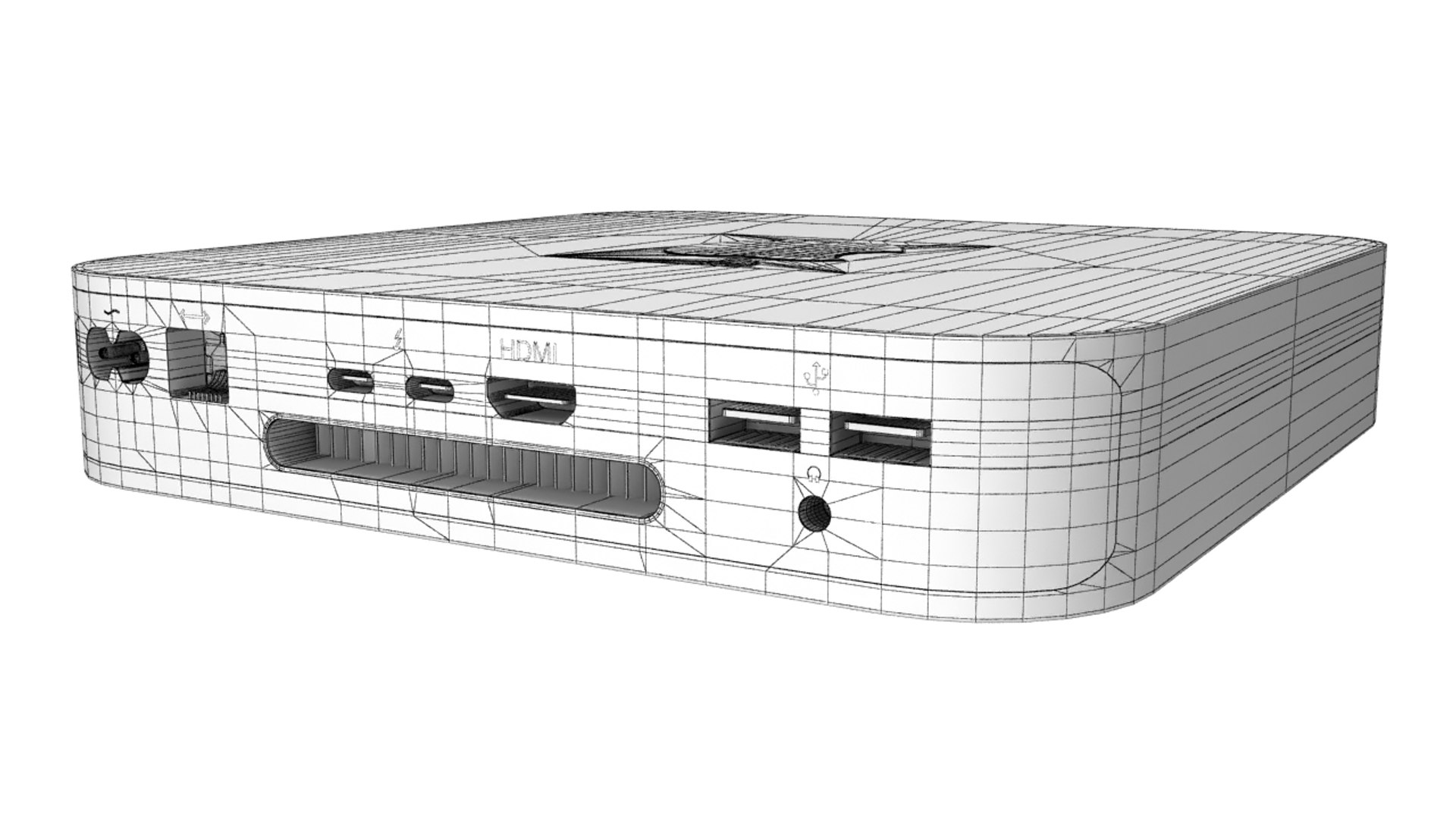 Applemacmini 3D - TurboSquid 2071372