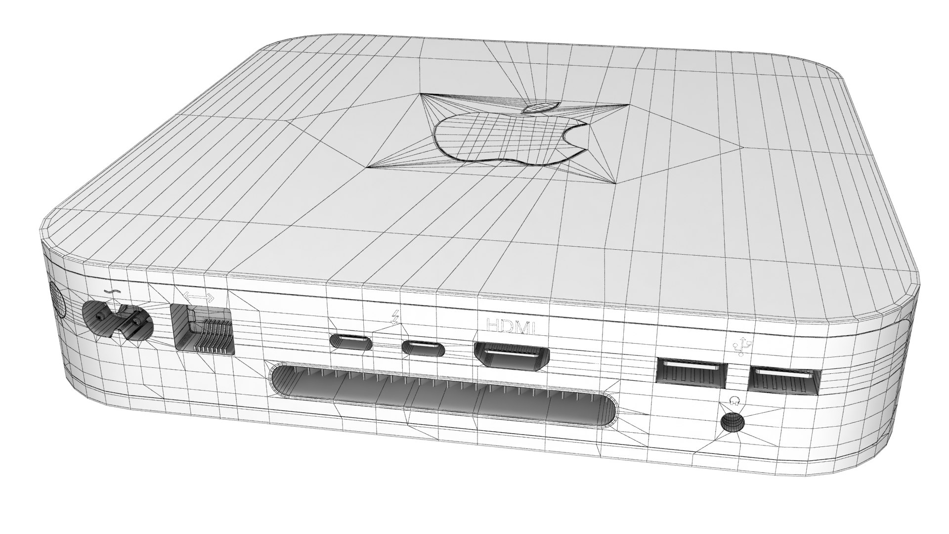 Applemacmini 3D - TurboSquid 2071372