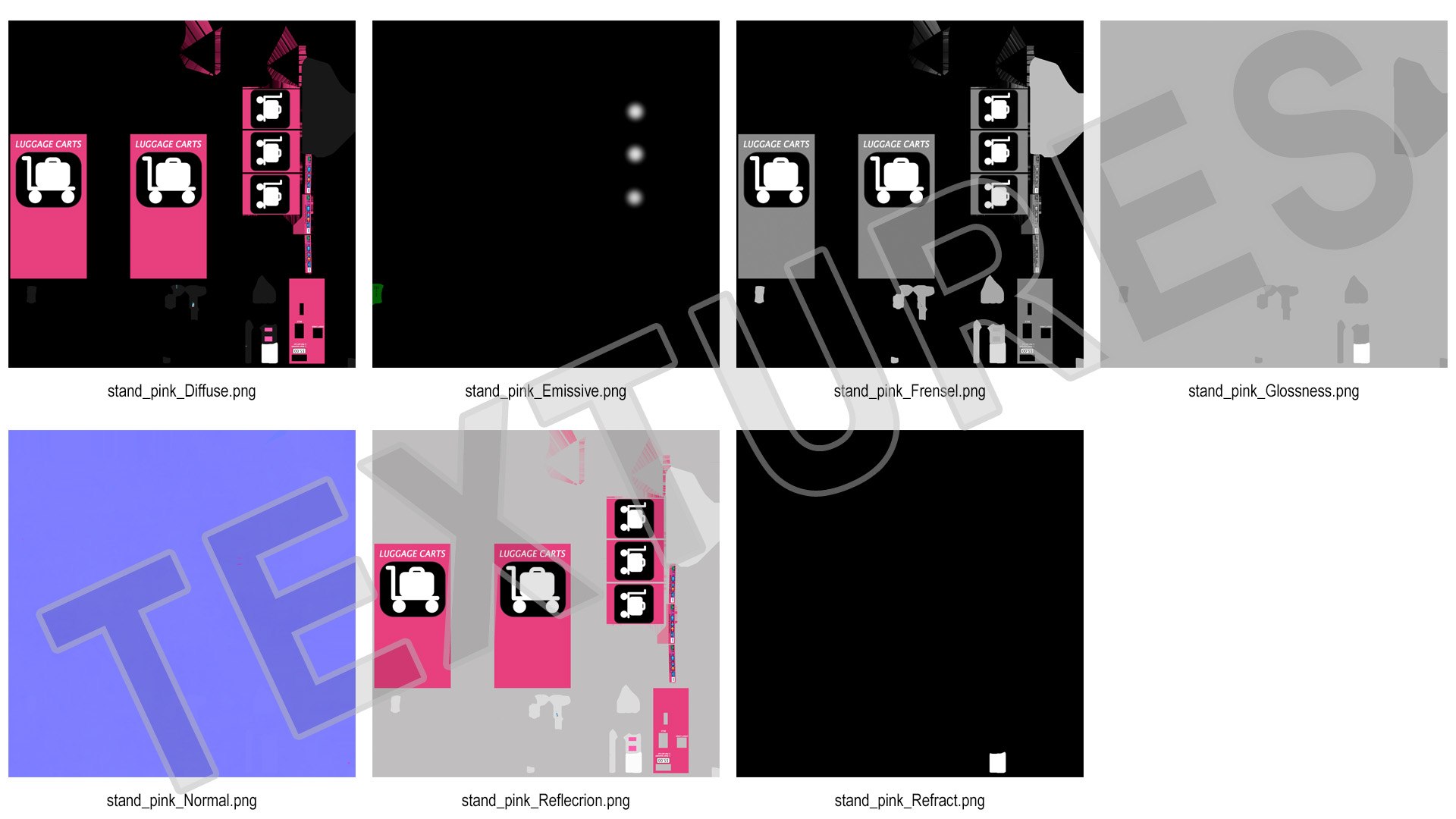 3D model Luggage Cart Management Unit for Airport - TurboSquid 2105639