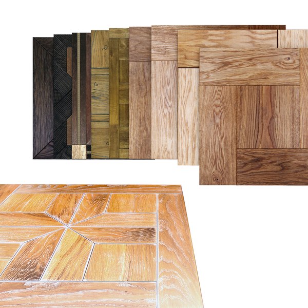 classic parquet 3d model