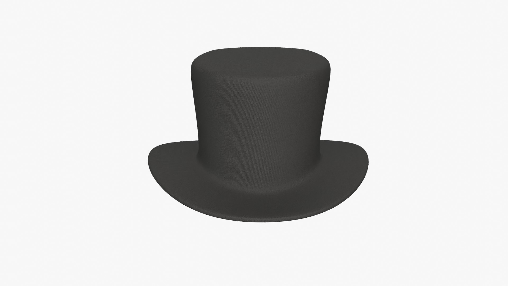 Cartoon Top Hat - Black 3D Model - TurboSquid 2239987