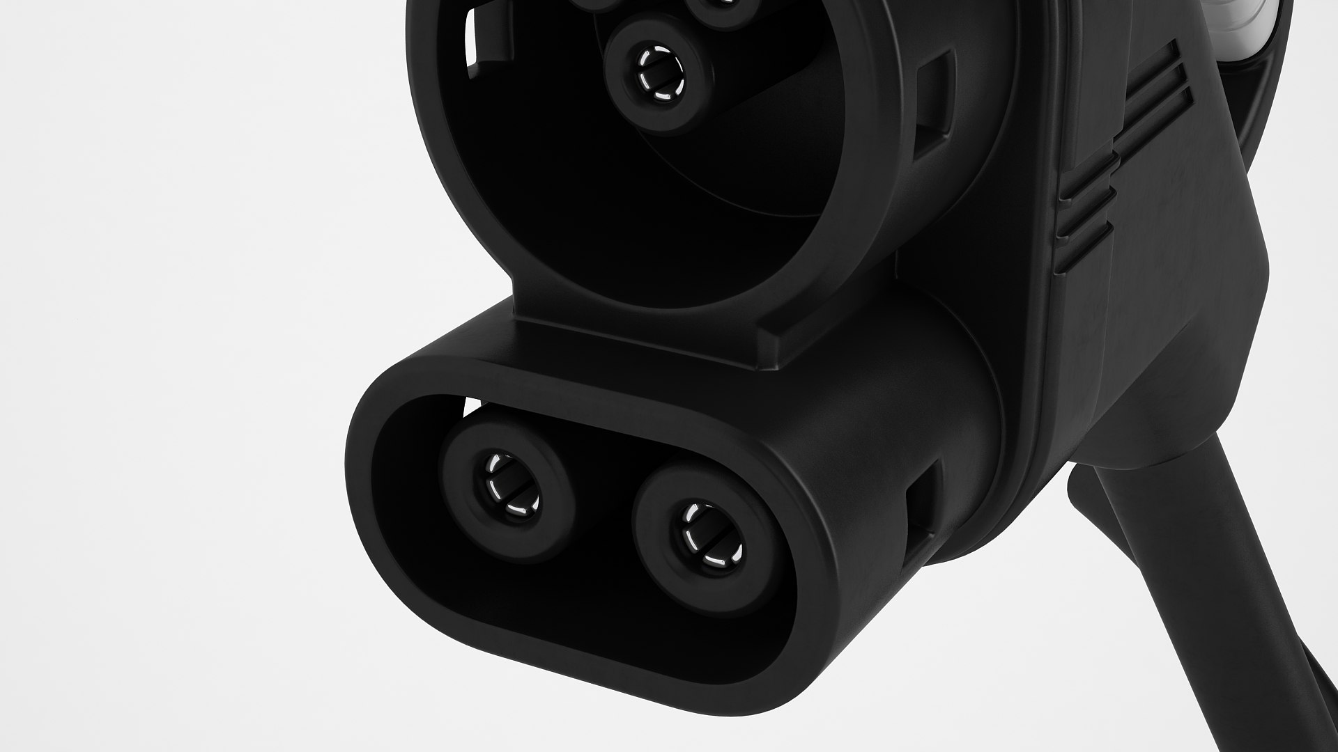 3D Ev Charging Plug Model - TurboSquid 1456621