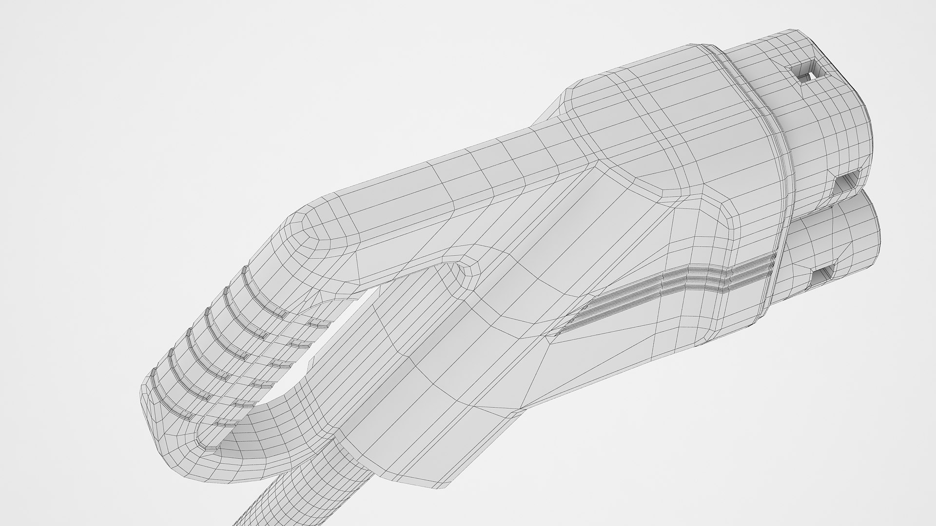 3D Ev Charging Plug Model - TurboSquid 1456621