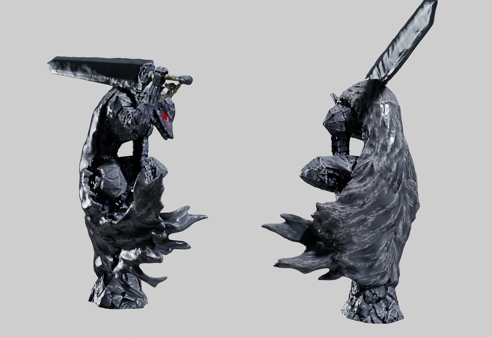 3D Berserk Guts Armor model - TurboSquid 2167748