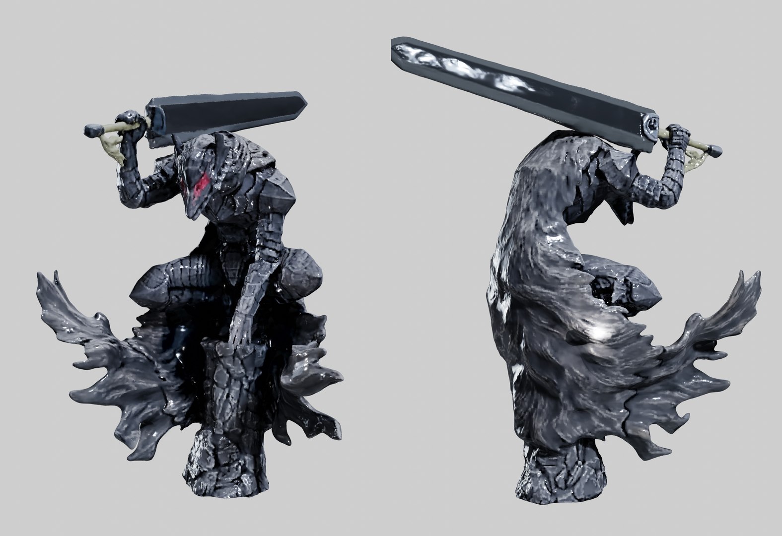 3D Berserk Guts Armor model - TurboSquid 2167748