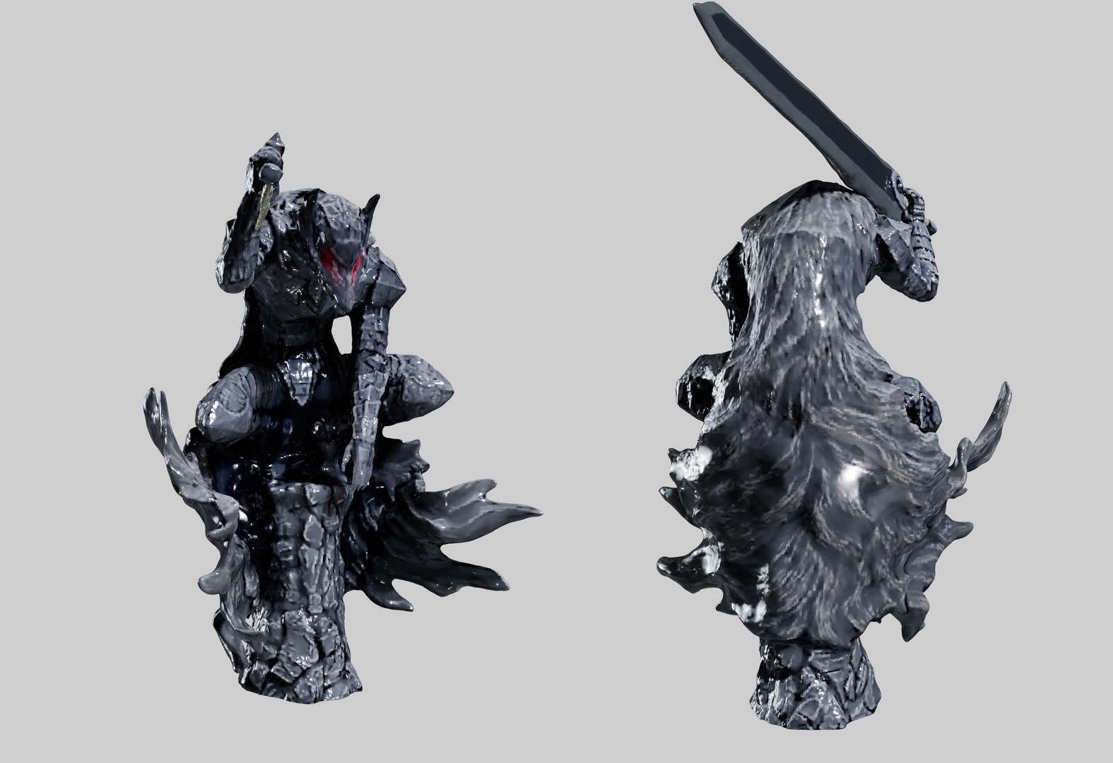3D Berserk Guts Armor model - TurboSquid 2167748