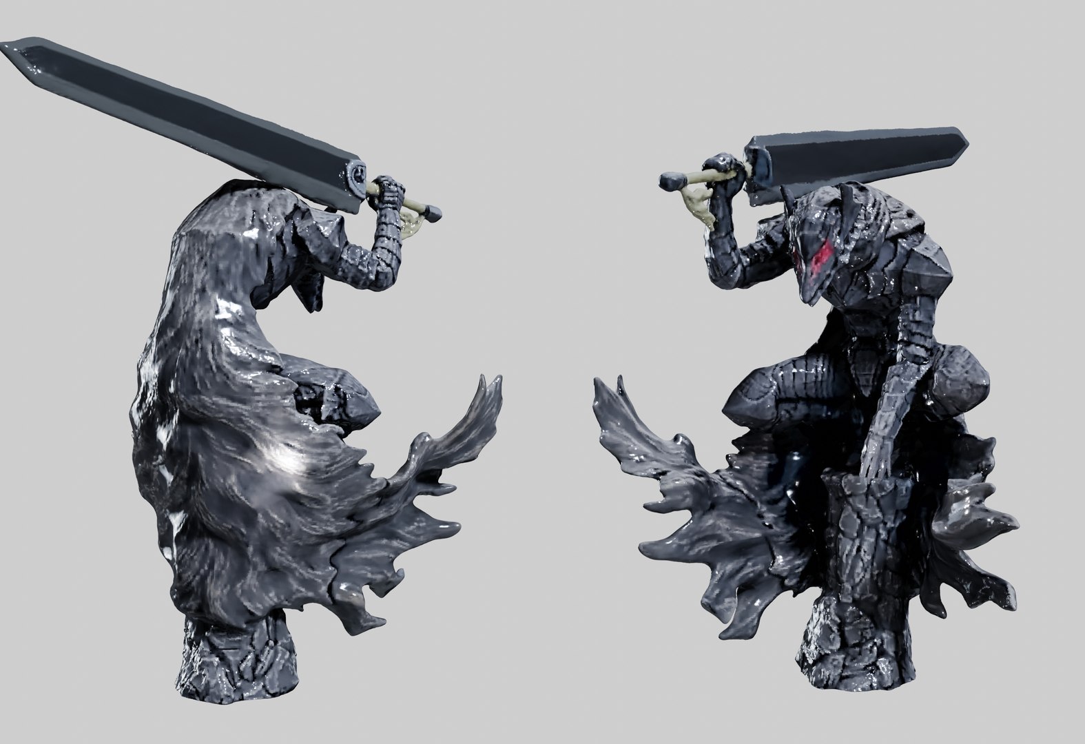 3D Berserk Guts Armor model - TurboSquid 2167748