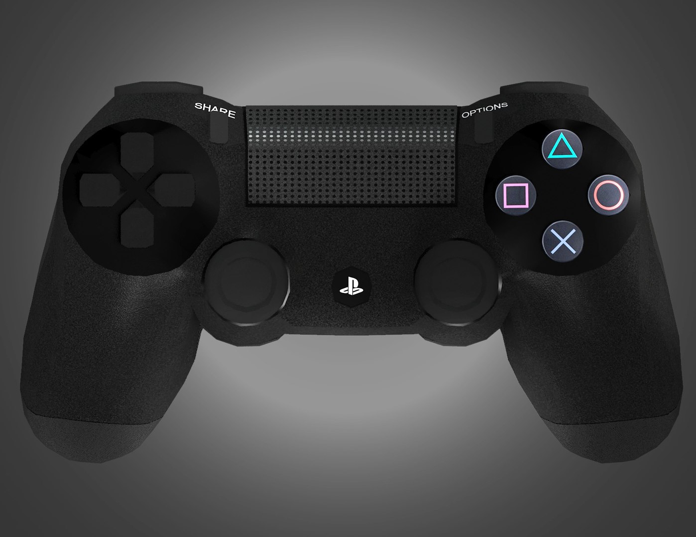 3d Model Dualshock 4 Controller Res