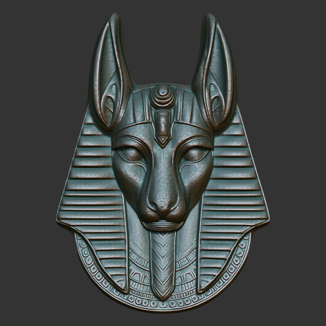 3D Anubis Basrelief 240607 Model - TurboSquid 2366646