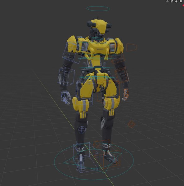 Robot Droid Unreal Unity 3D - TurboSquid 1881285