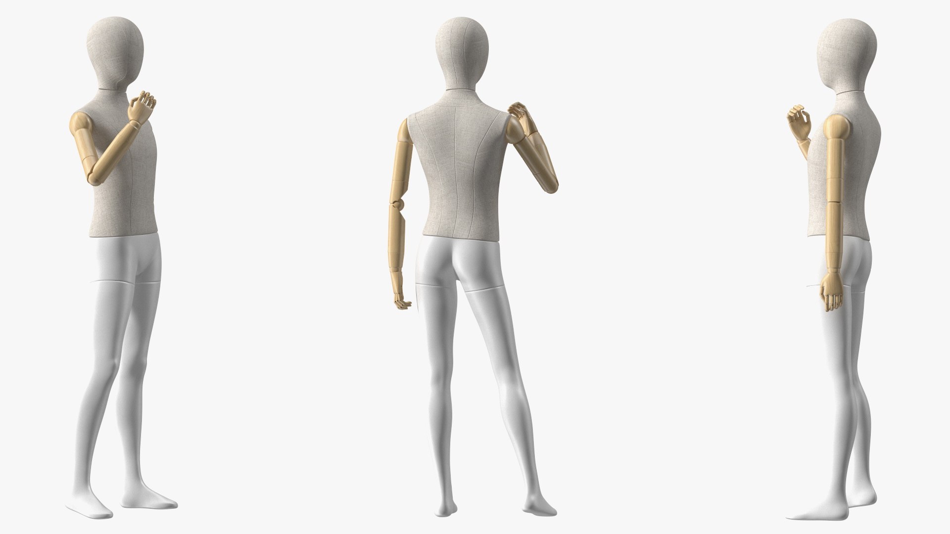 3D Flexible Child Mannequin Standing Pose Model - TurboSquid 1852171