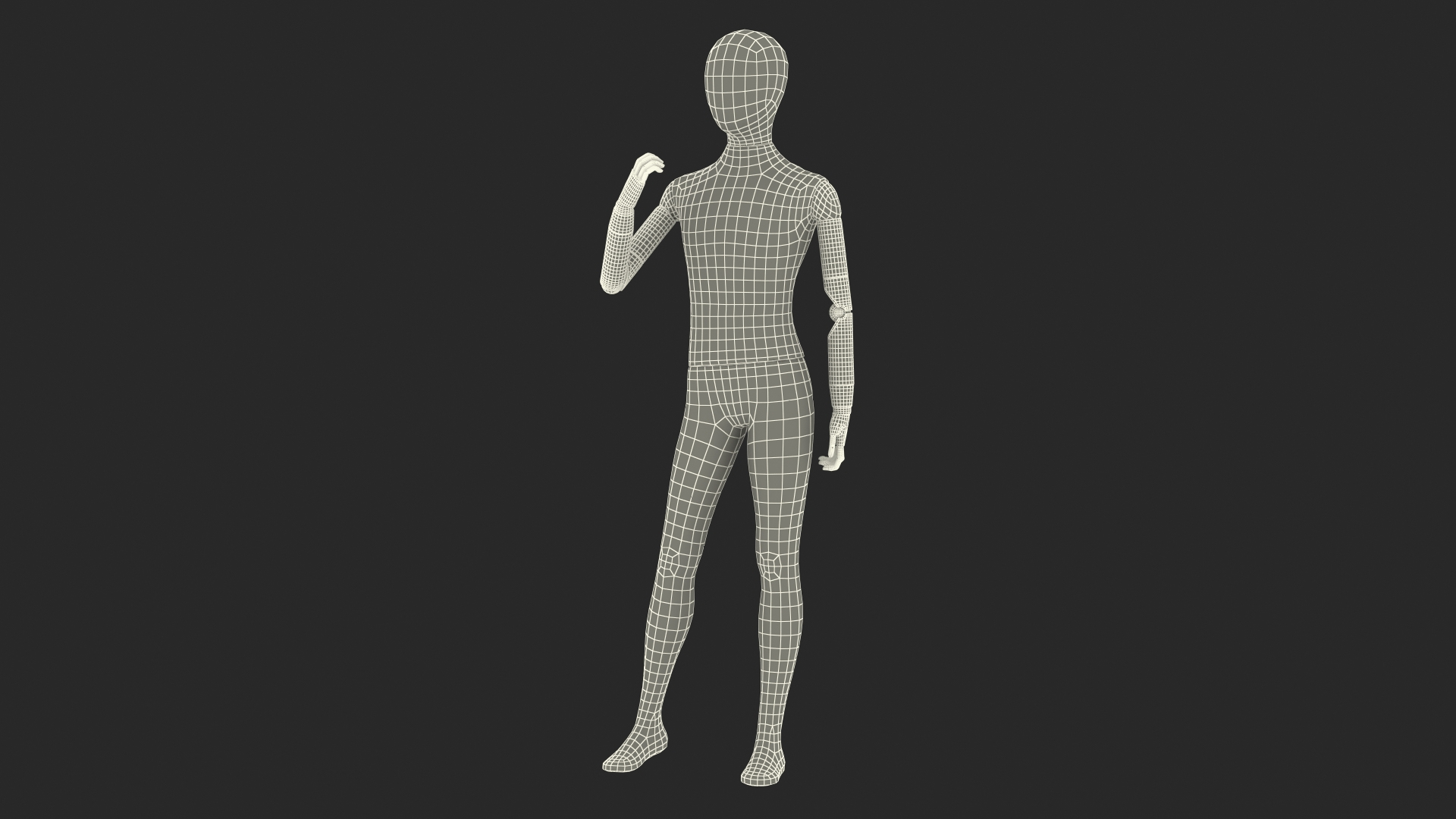 3D Flexible Child Mannequin Standing Pose Model - TurboSquid 1852171