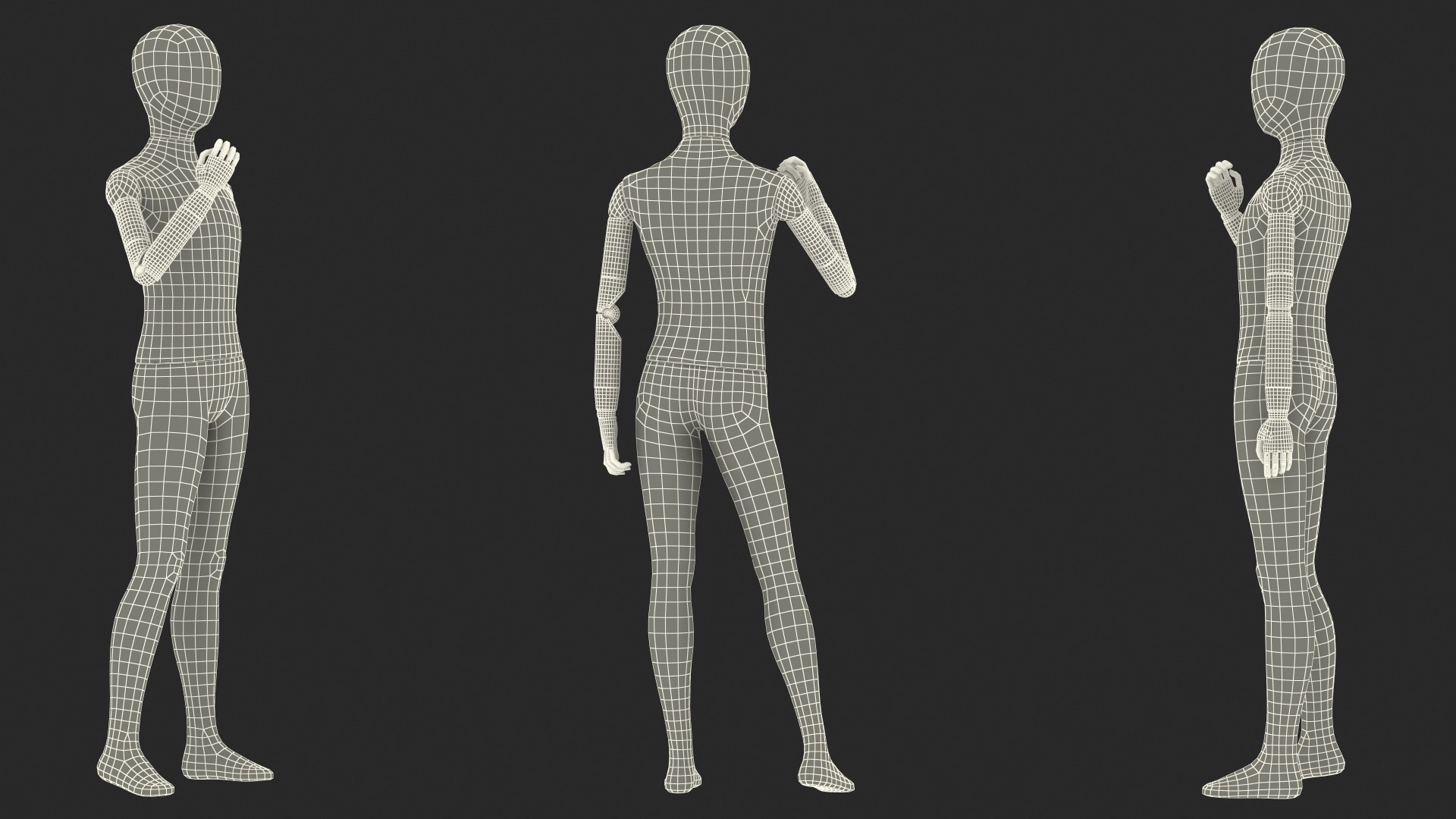 3D Flexible Child Mannequin Standing Pose Model - TurboSquid 1852171