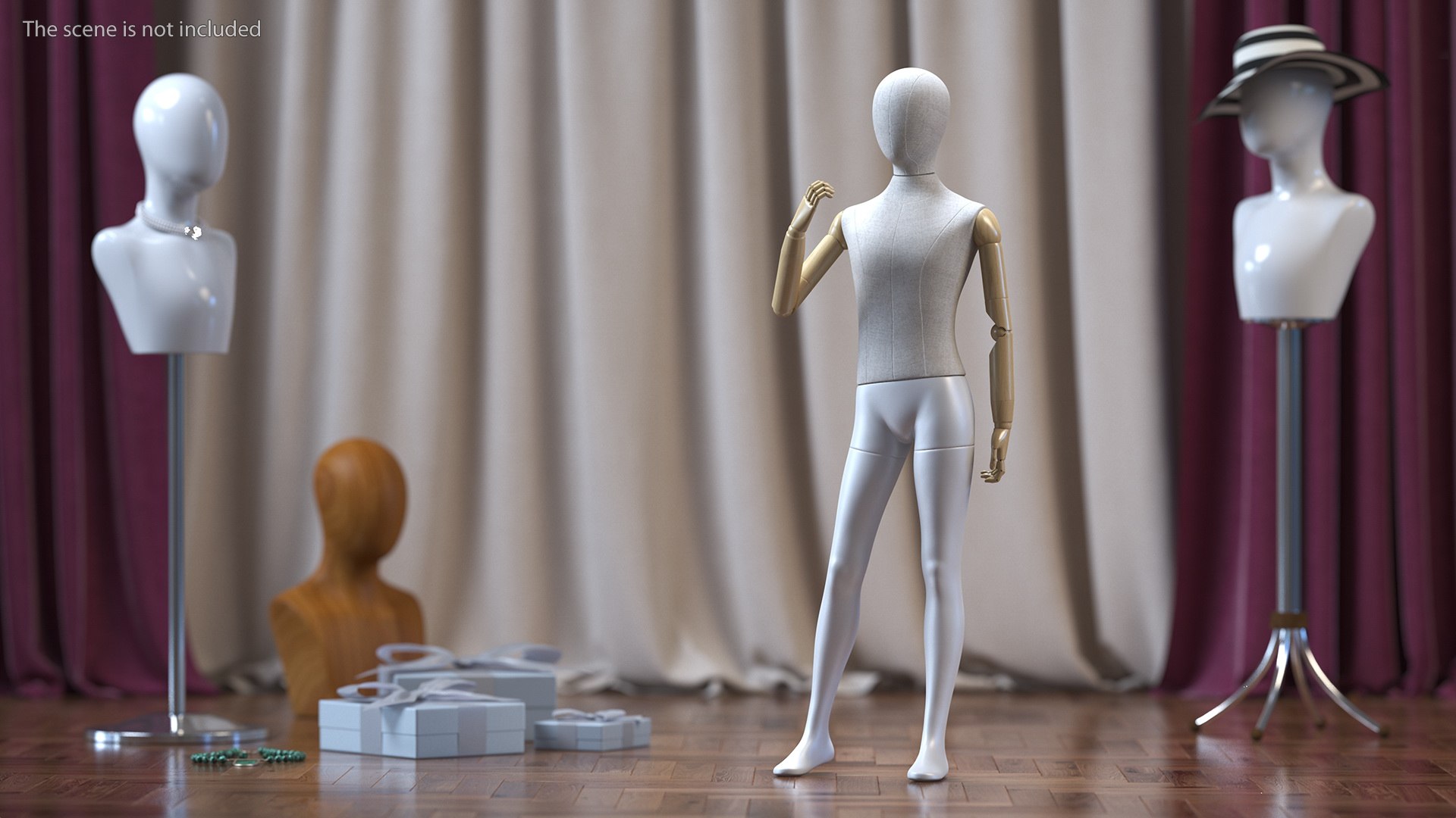 3D Flexible Child Mannequin Standing Pose Model - TurboSquid 1852171