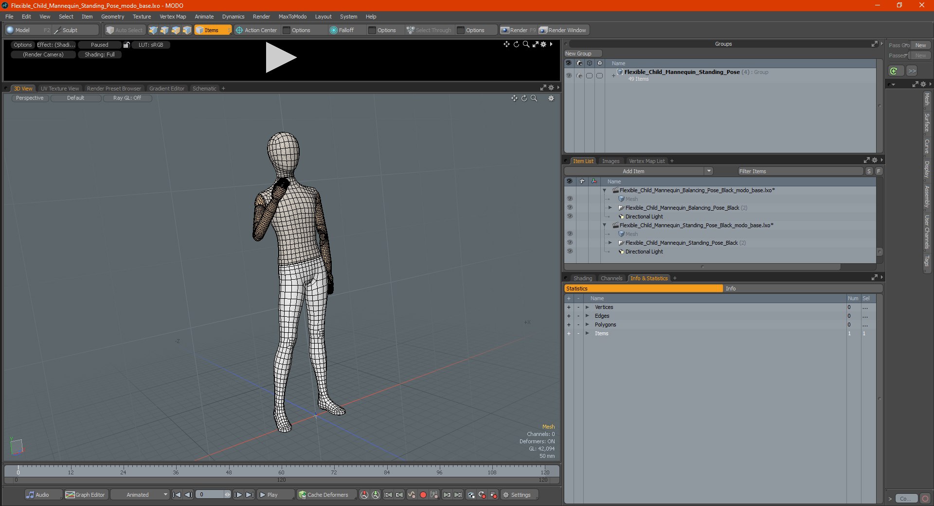 3D Flexible Child Mannequin Standing Pose Model - TurboSquid 1852171