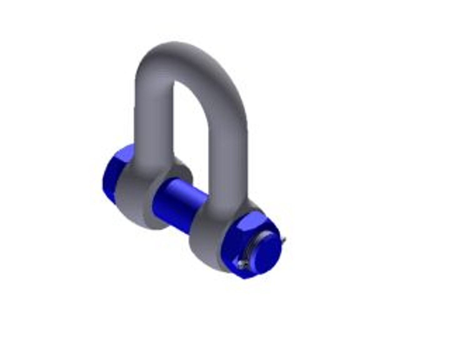 Shackle Type D 35t 3d 3ds