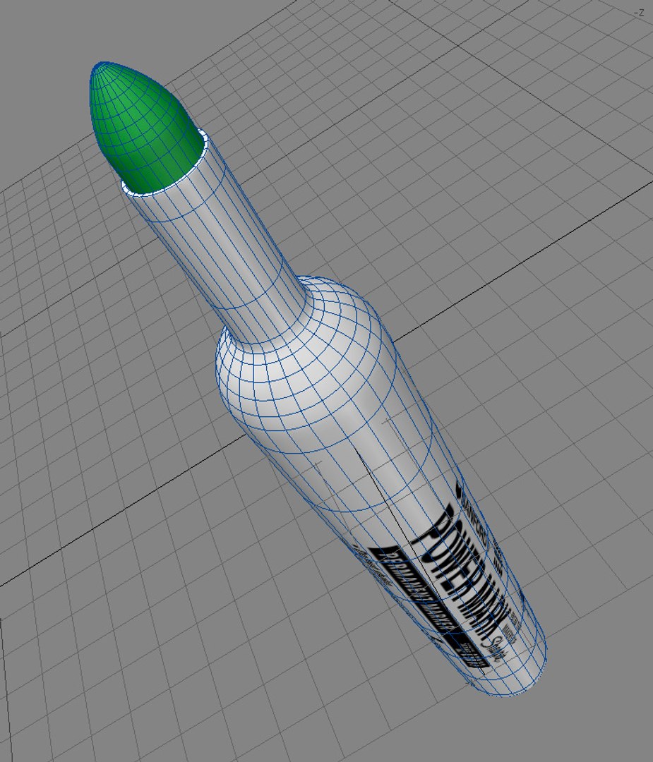 Color Markers 3d Model