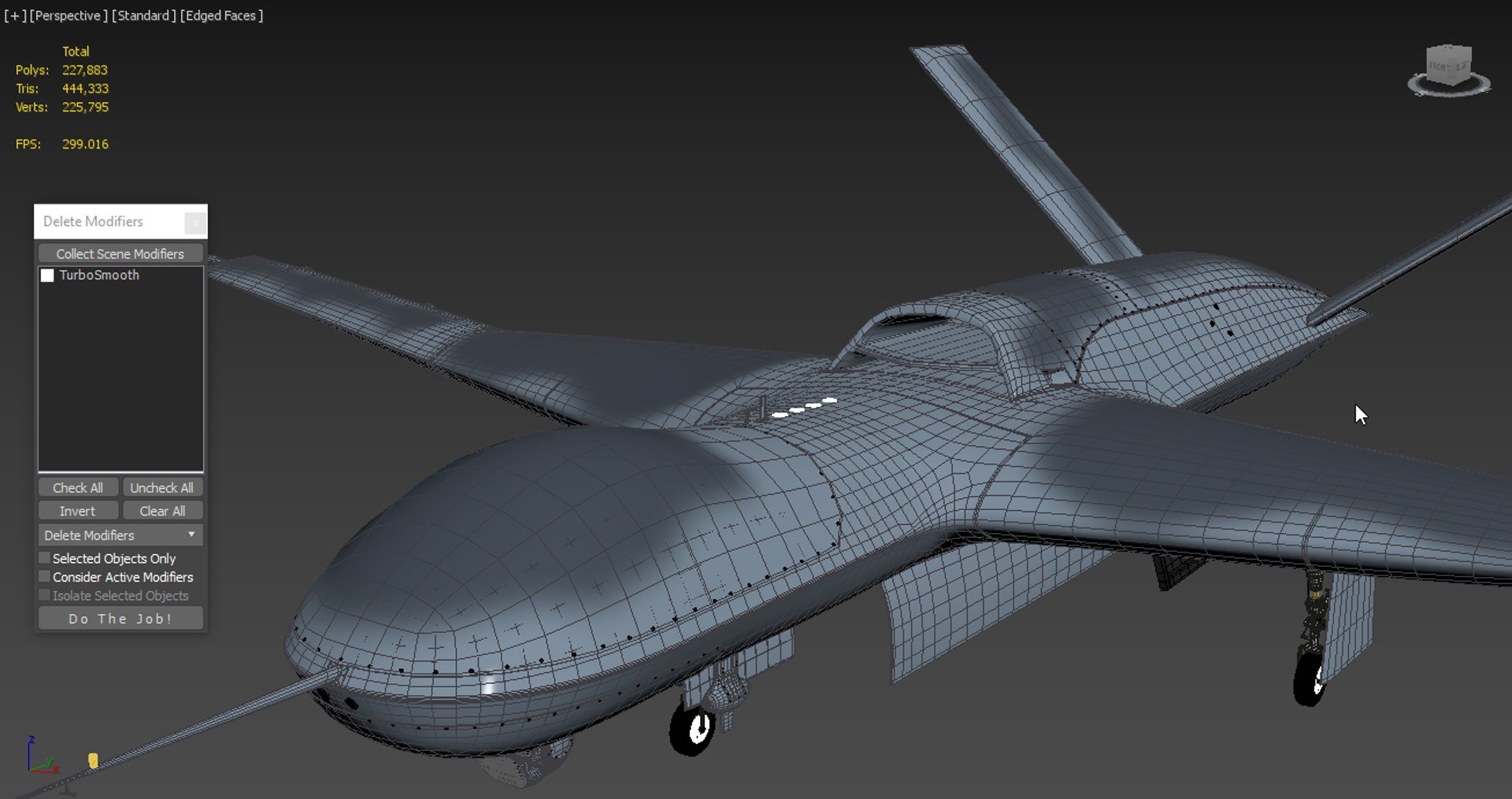 General Atomics Predator C Avenger UAV Drone 3D - TurboSquid 2105937