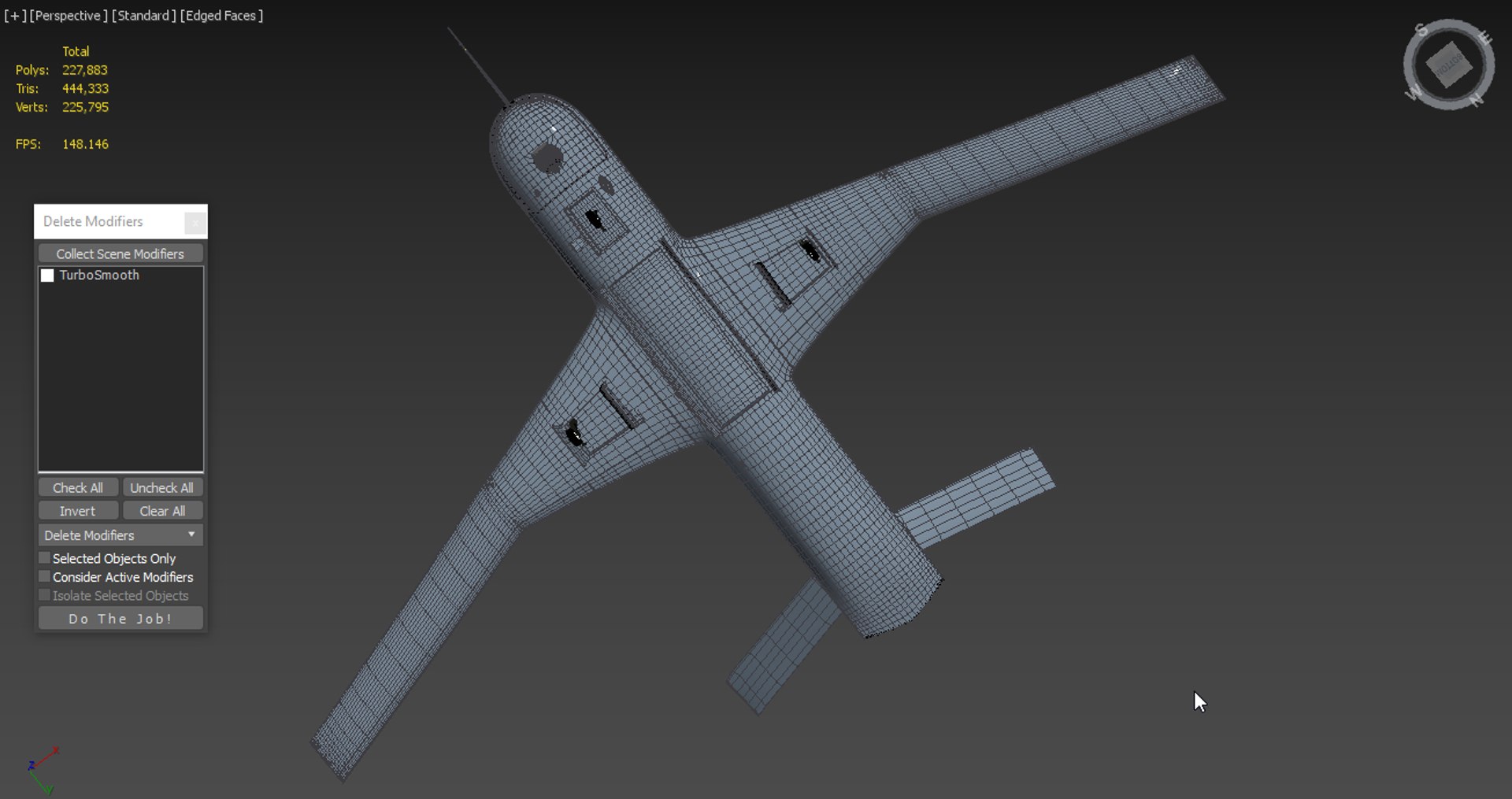 General Atomics Predator C Avenger UAV Drone 3D - TurboSquid 2105937