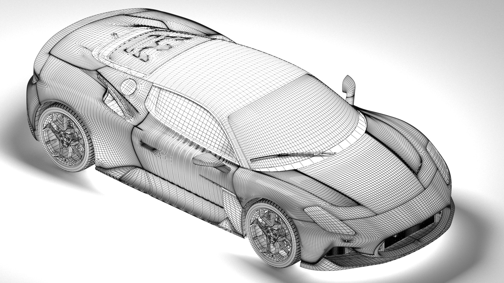 Aston Martin Car 3D Model - TurboSquid 2199909