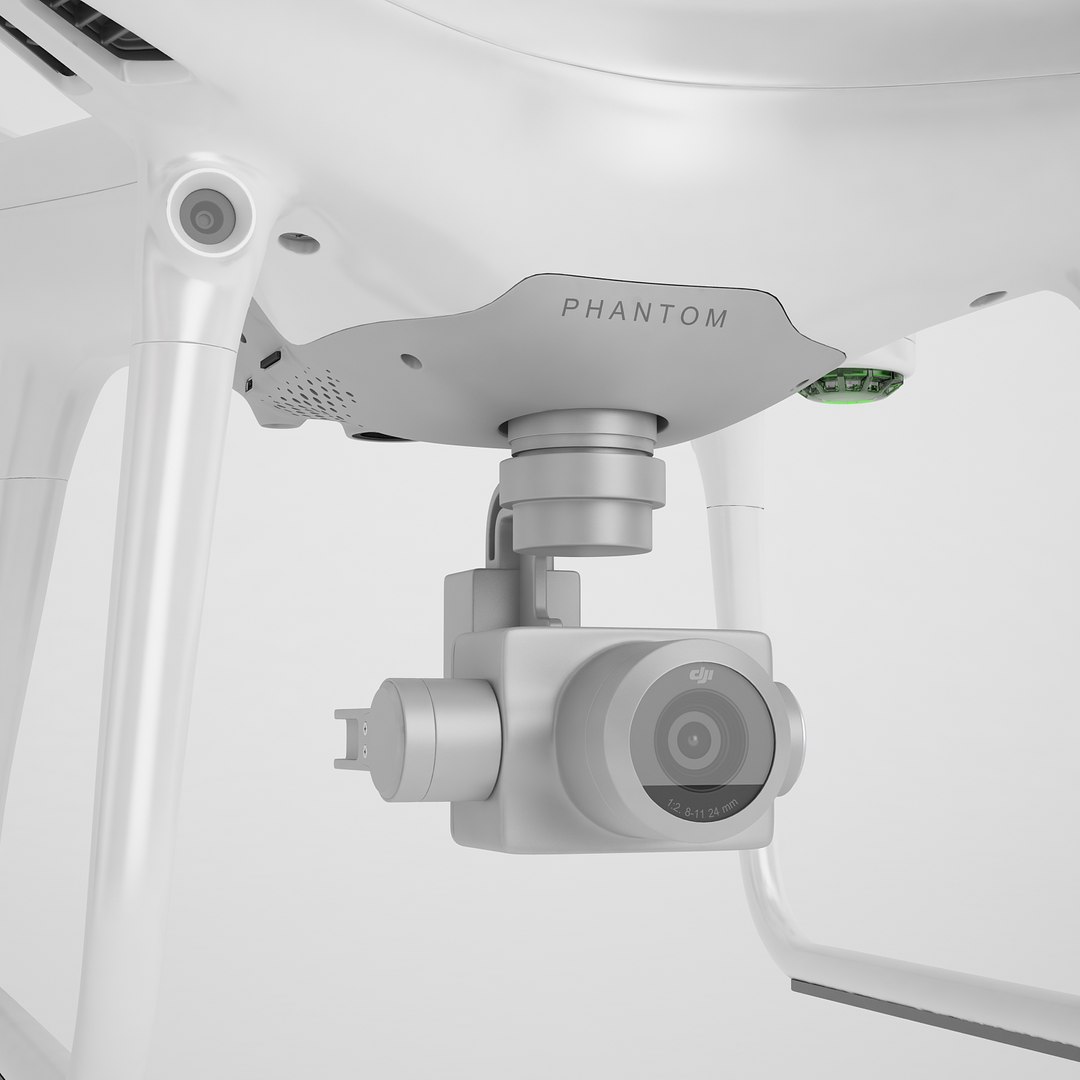 3D dji phantom 4 model - TurboSquid 1353869