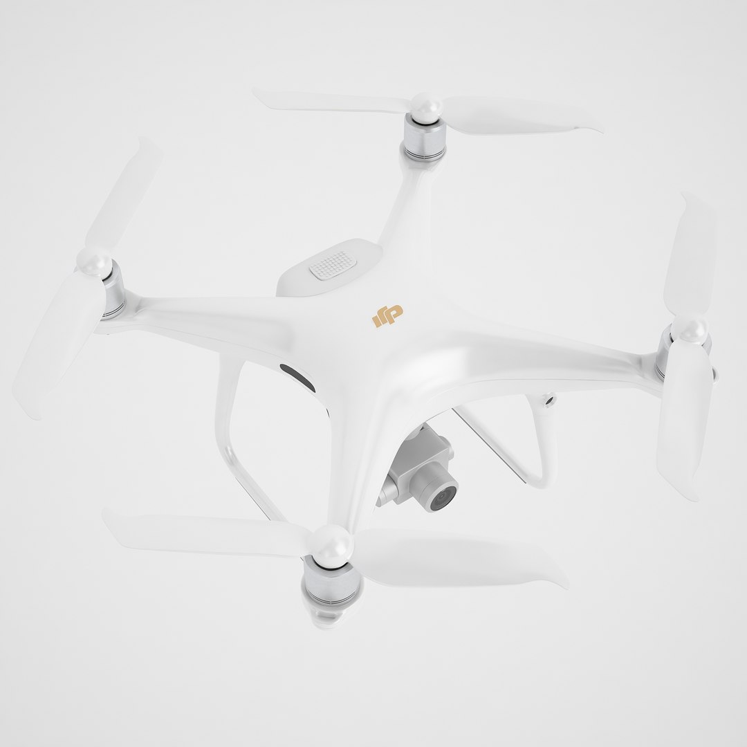 3D Dji Phantom 4 Model - TurboSquid 1353869
