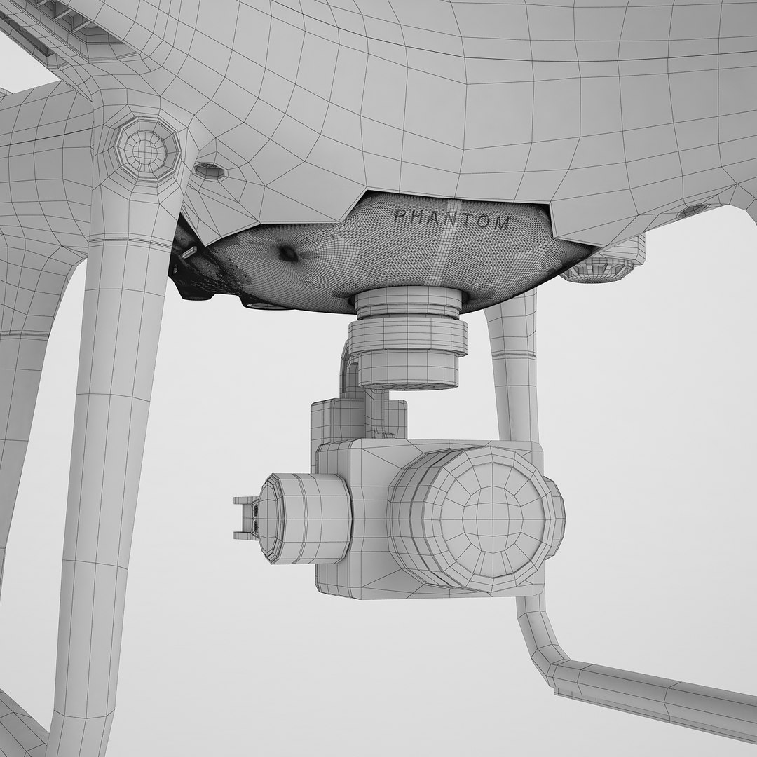 3D dji phantom 4 model - TurboSquid 1353869