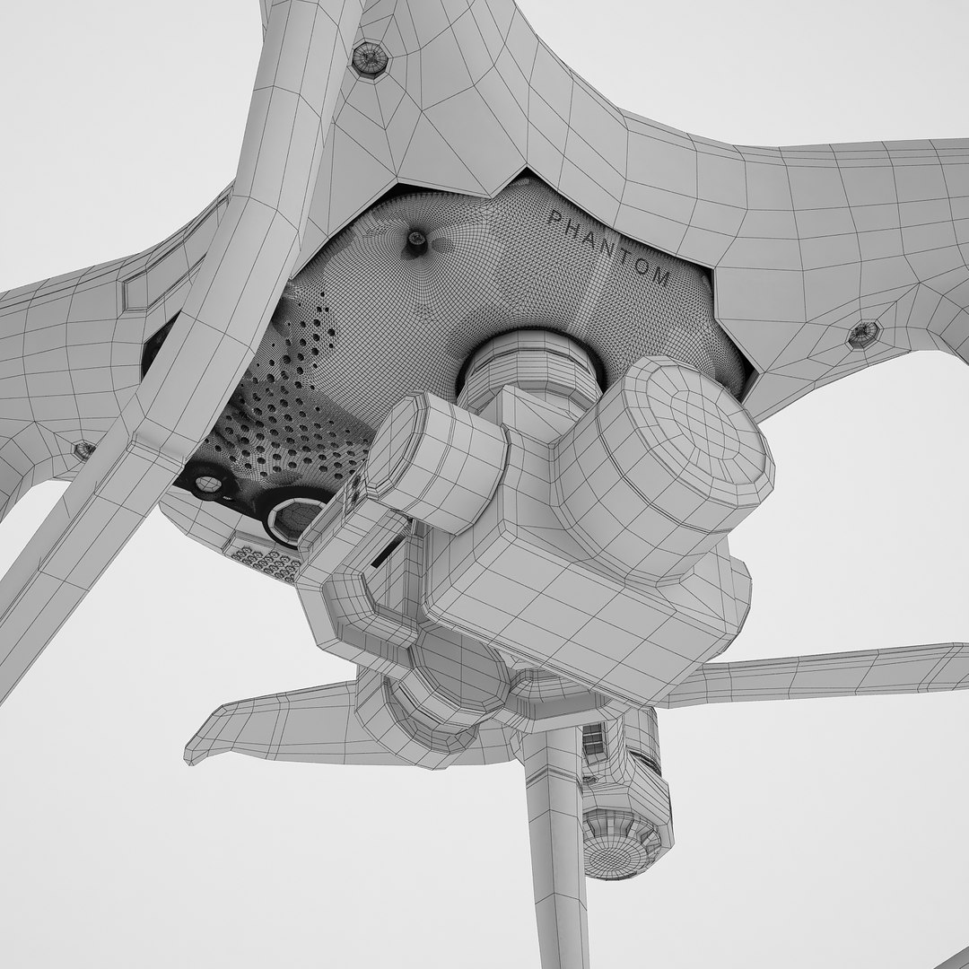 3D dji phantom 4 model - TurboSquid 1353869