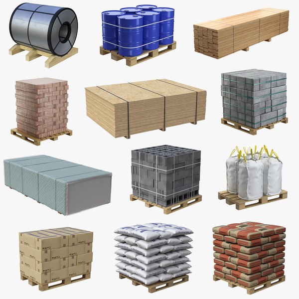 3ds bricks materials