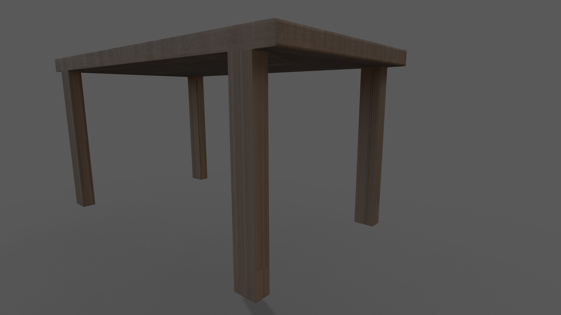 3D High Poly Wooden Table Model - TurboSquid 2279799