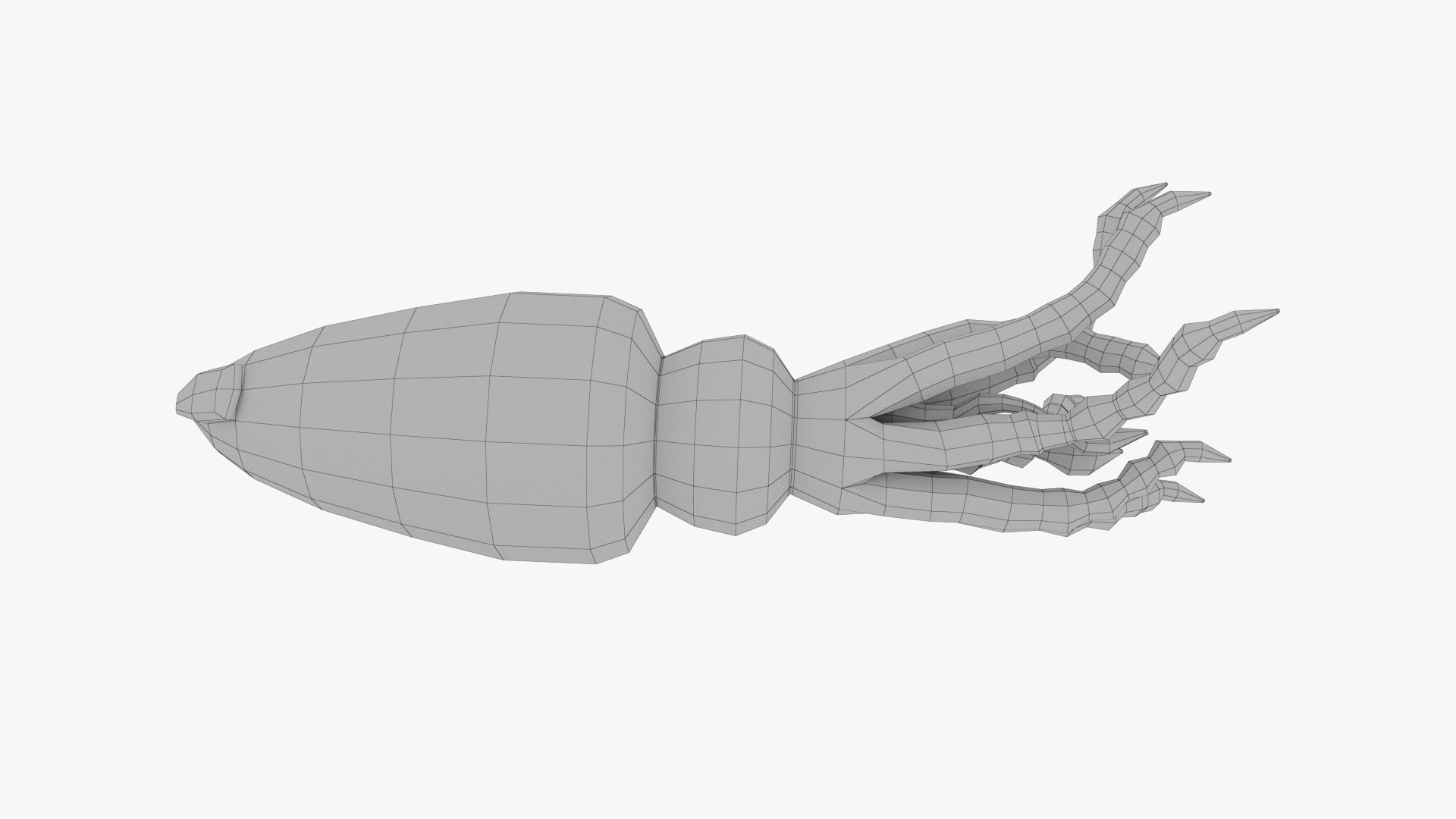 Squid Inflatable 3D - TurboSquid 2186198