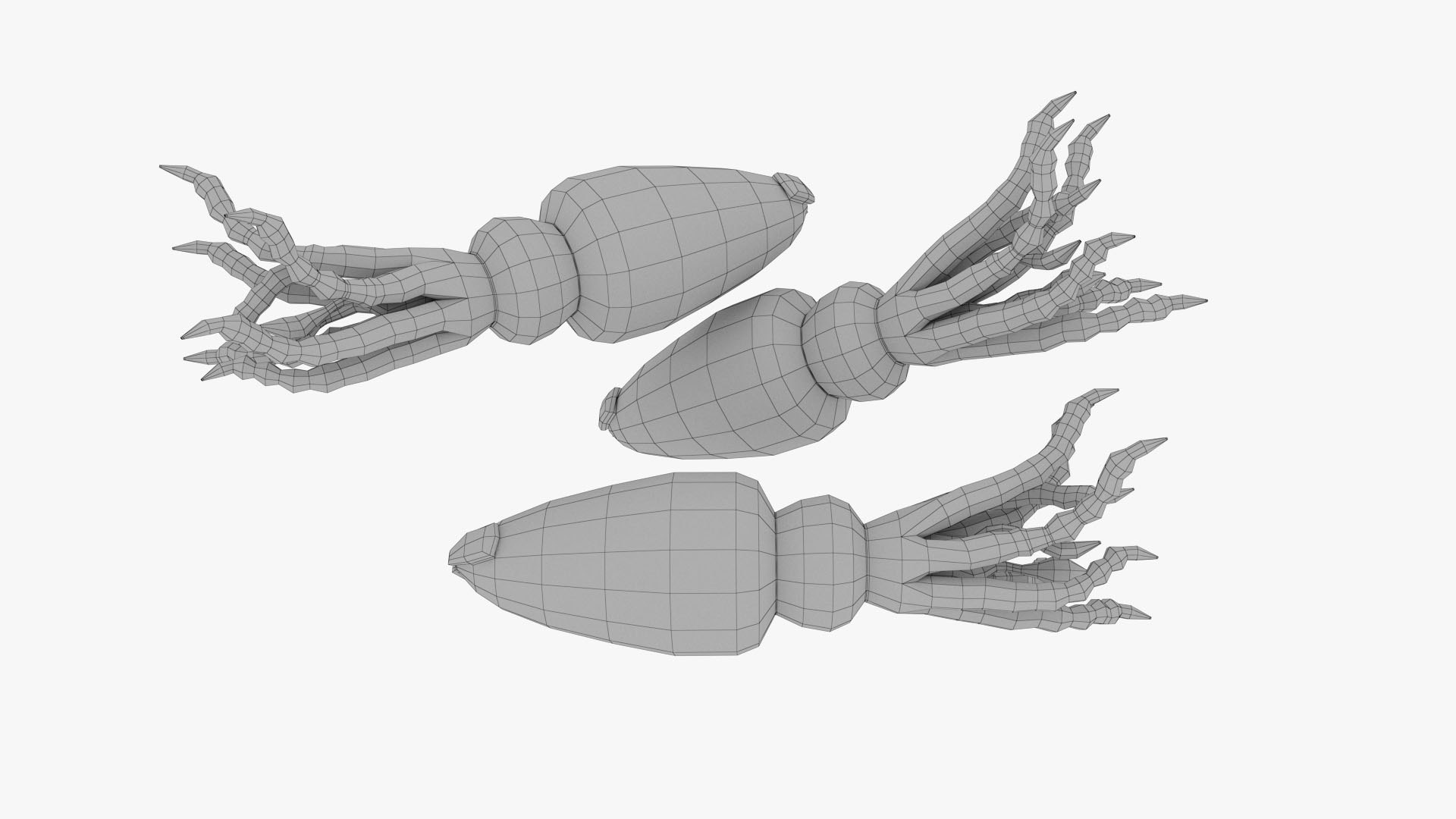 Squid Inflatable 3D - TurboSquid 2186198