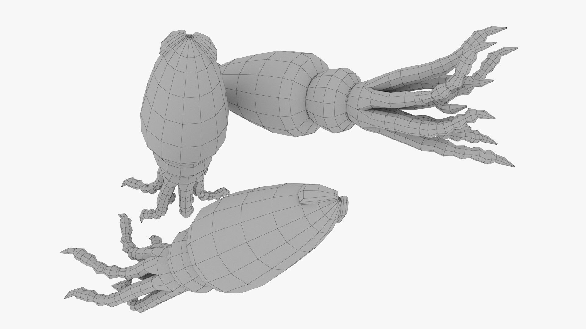 Squid Inflatable 3D - TurboSquid 2186198