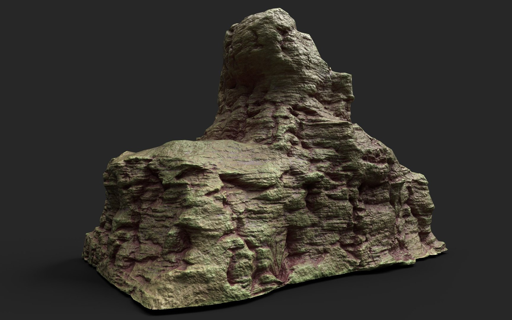 Desert Cliff 21-6 3D - TurboSquid 1783233