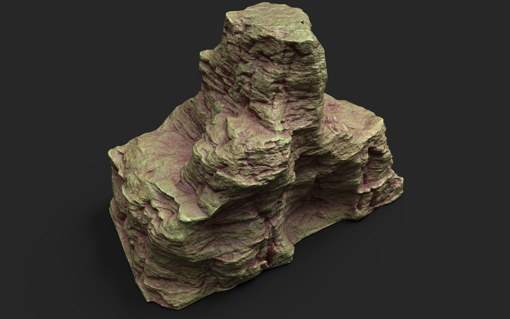 Desert Cliff 21-6 3D - TurboSquid 1783233