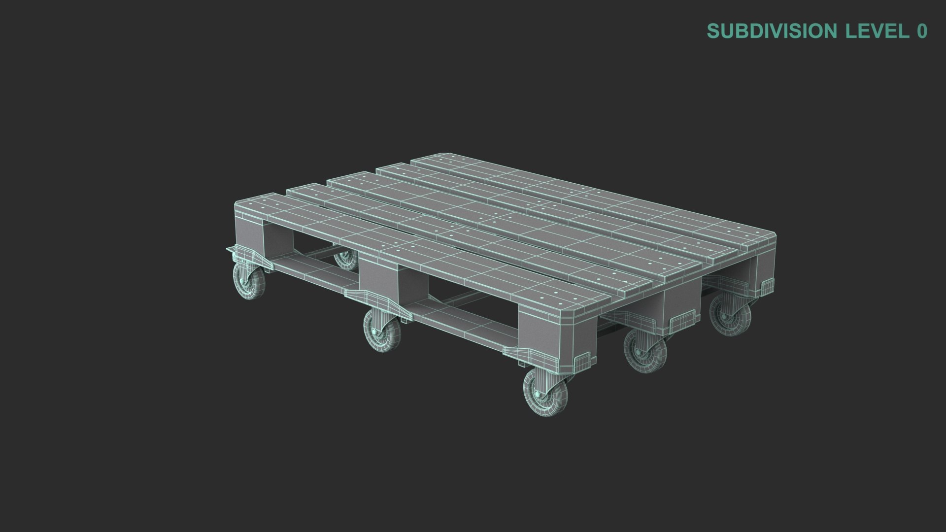 3D Pallet model - TurboSquid 2164990