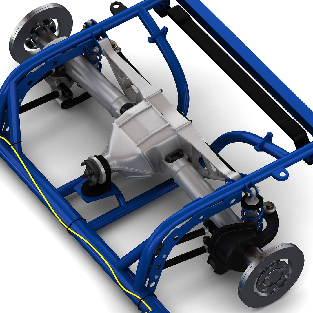 Corvette Chassis 2 3ds